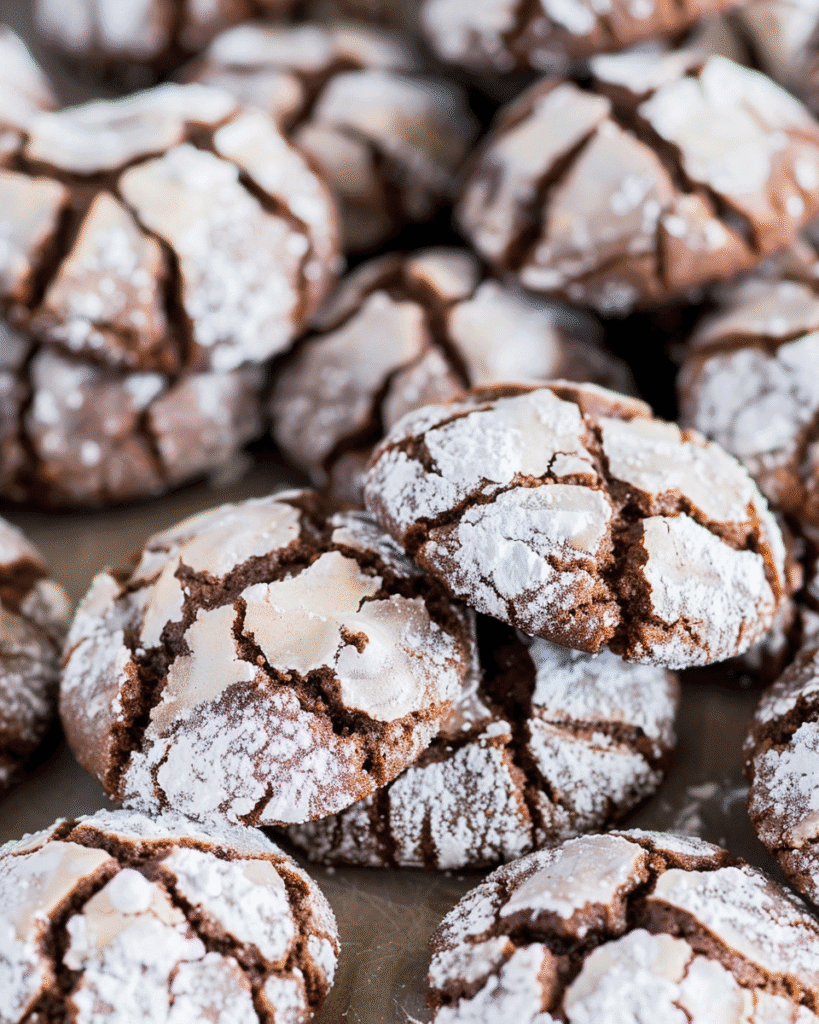 30-minutes Chocolate Crinkle Cookies with Cake Mix – Easy & Irresistible