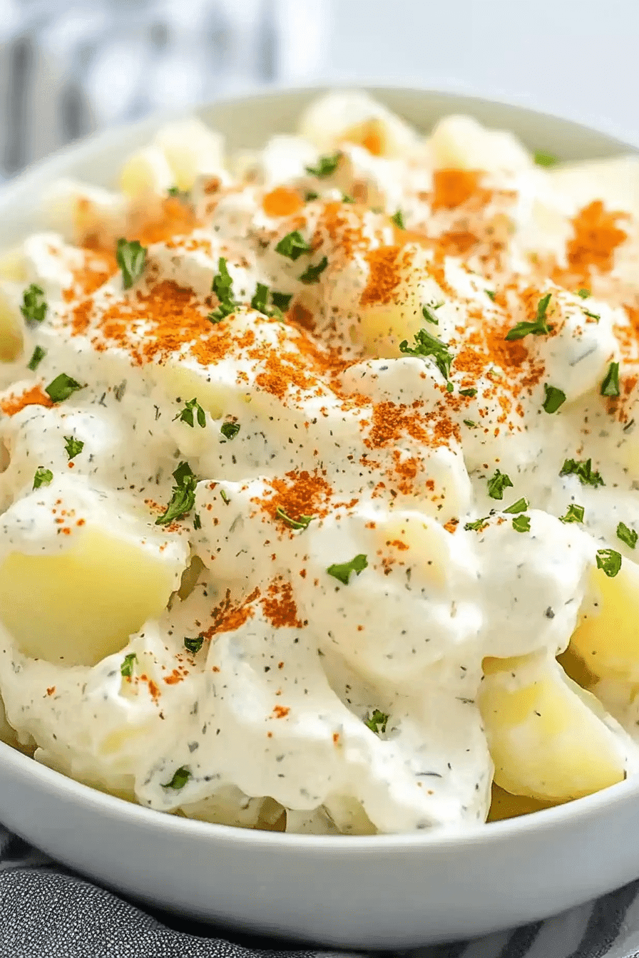 Classic Creamy Potato Salad Recipe – Easy, Perfect Side